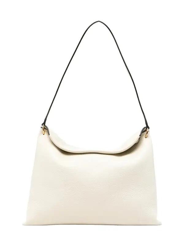 WANDLER Mini Leather Top Handle Bag - Bianco