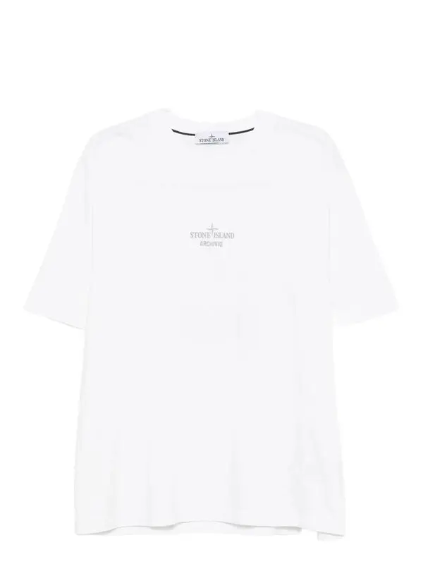 Stone Island Short Sleeve Mini Graphic T-shirt - White