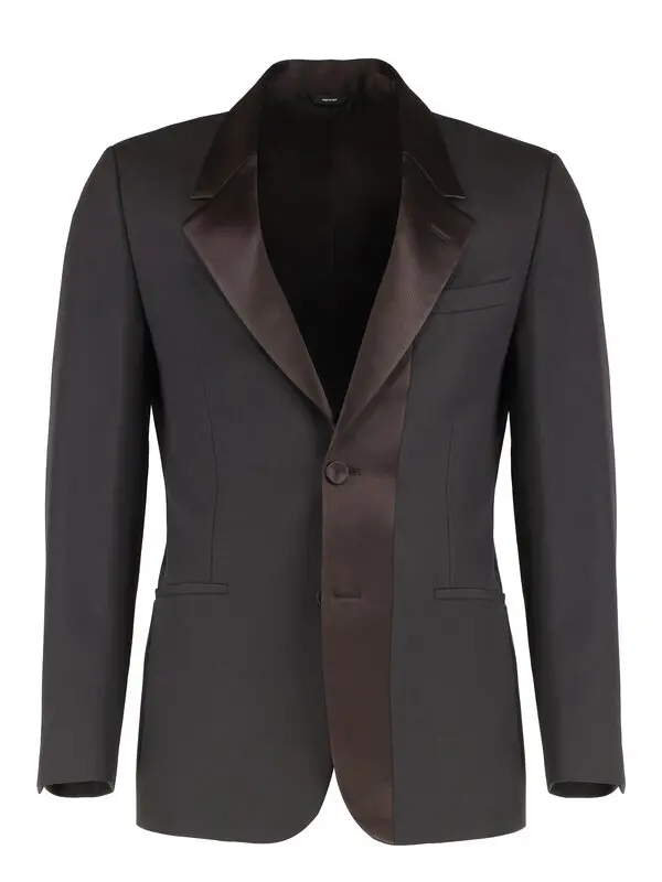 Fendi Gabardine Blazer - Brown