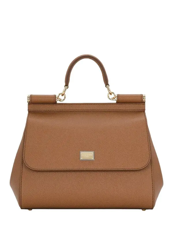 Dolce & Gabbana Borsa A Mano "sicily" Large - Brown