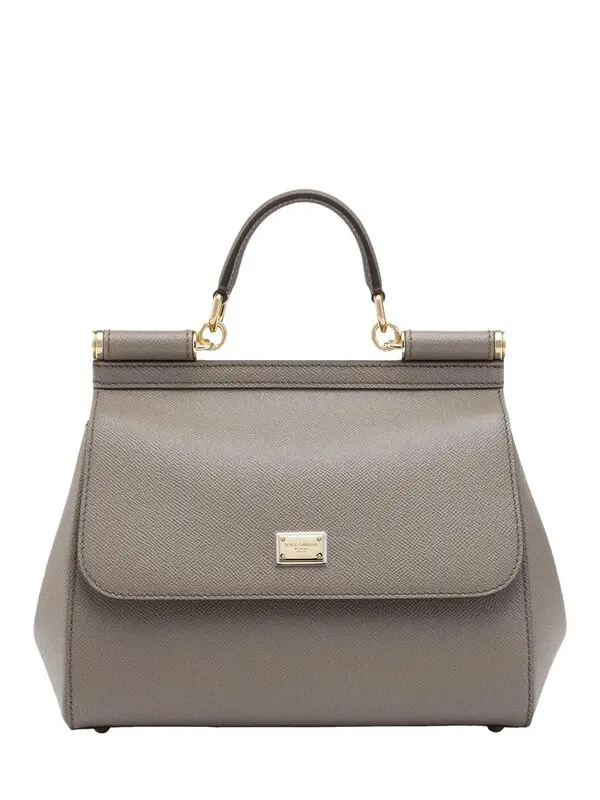 Dolce & Gabbana Borsa A Mano "sicily" Large - Dove