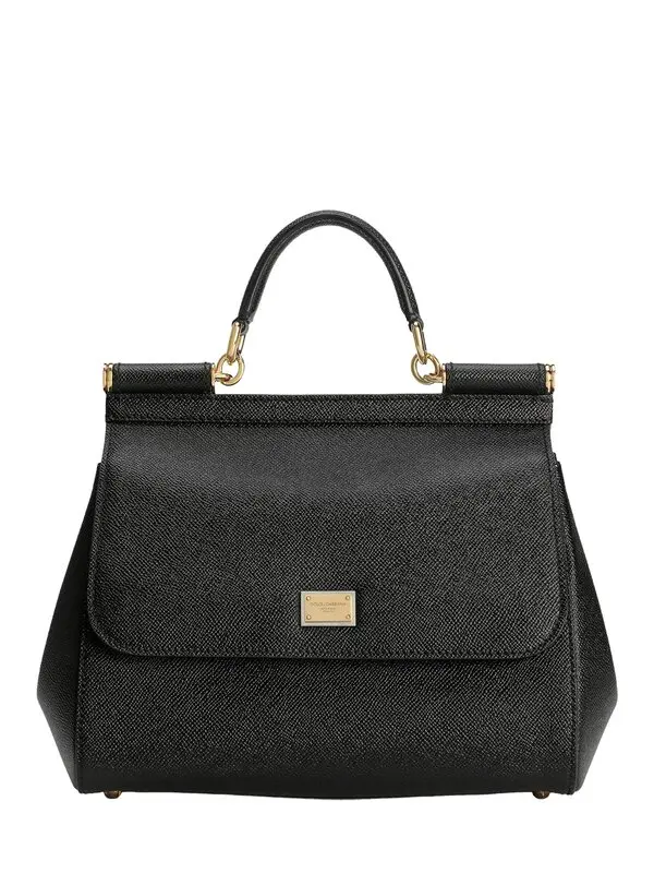 Dolce & Gabbana Borsa A Mano "sicily" Large - Black
