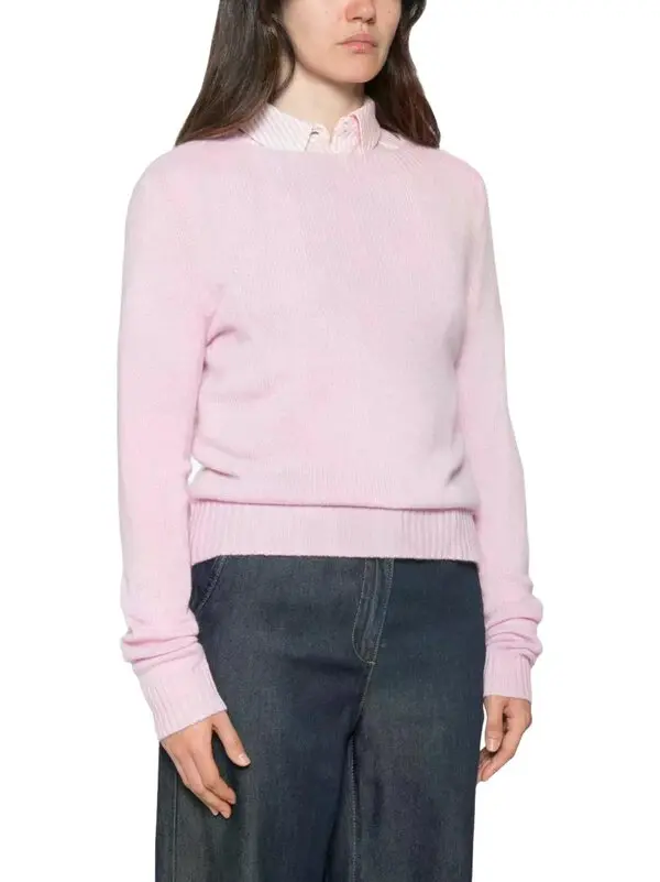 Eric Bompard Cashmere Crew-neck Sweater - Pink