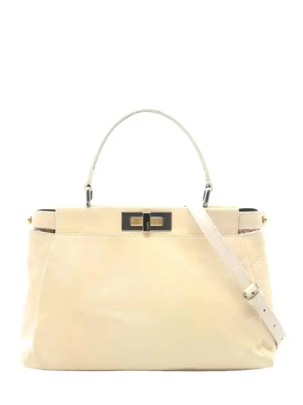 Fendi 2000s Peekaboo Handbag - Neutrals