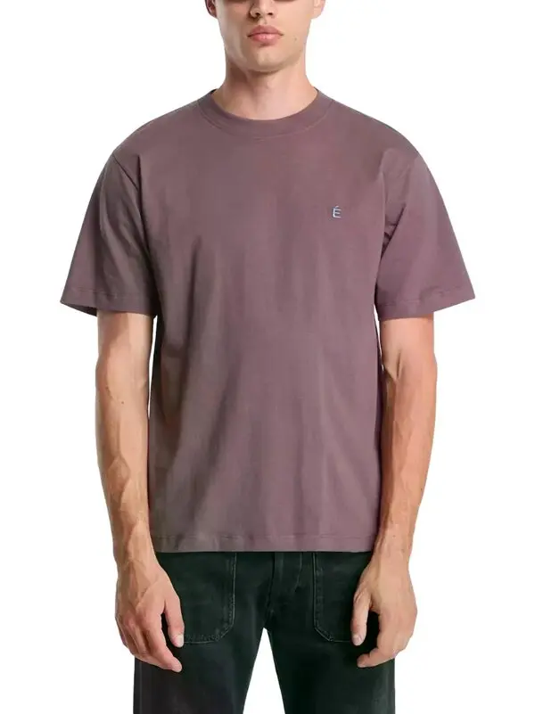 Études Studio Wonder Accent Logo-embroidered T-shirt - Brown