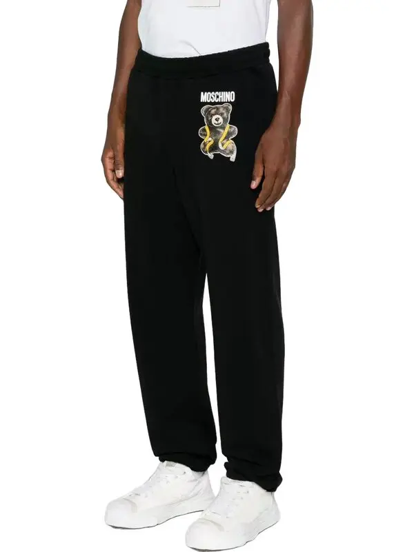 Moschino Teddy Bear Track Pants - Black