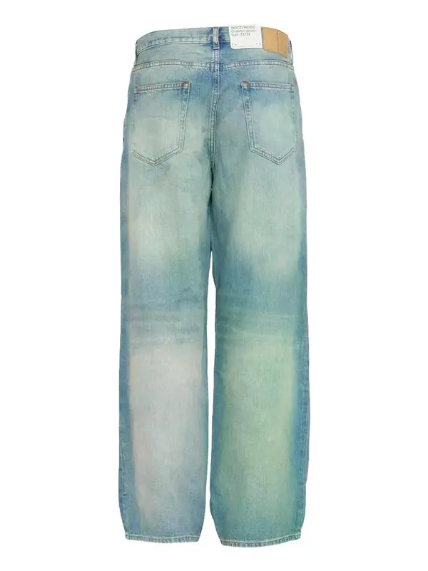 Wood Wood Ww Type 3 Faded Effect Jeans - Blue