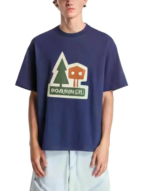 NAPAPIJRI Trahus Graphic-patch T-shirt - Blue