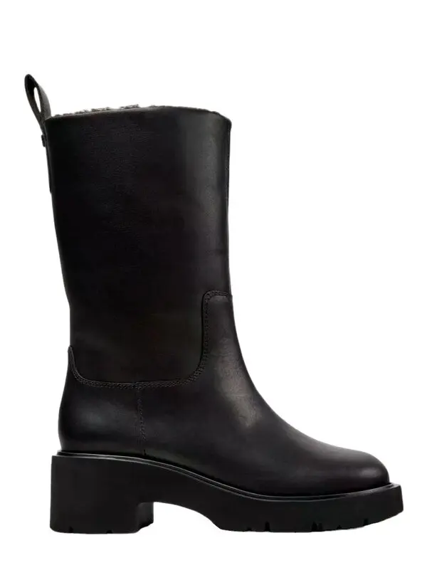 Camper Milah Leather Boots - Black