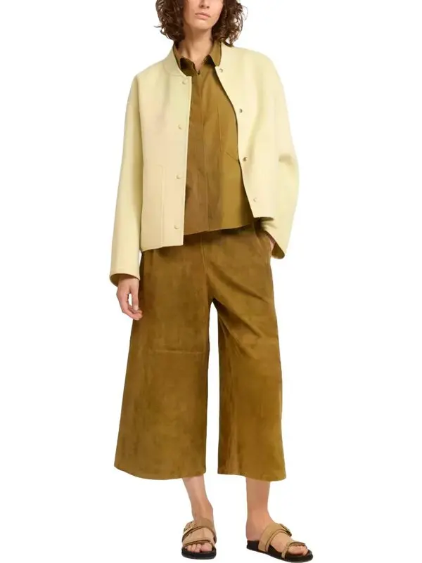 YVES SALOMON Double-sided Jacket - Yellow
