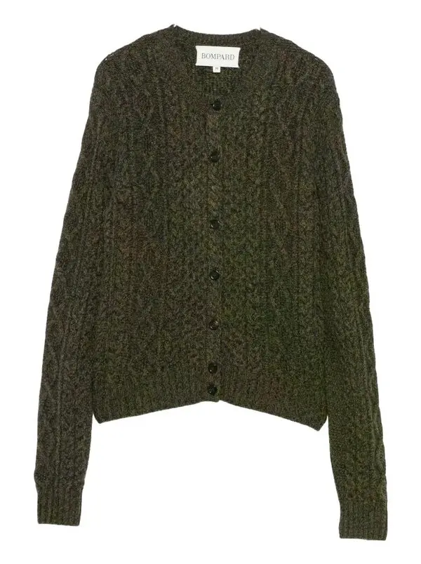 Eric Bompard Cable-knit Cardigan - Green