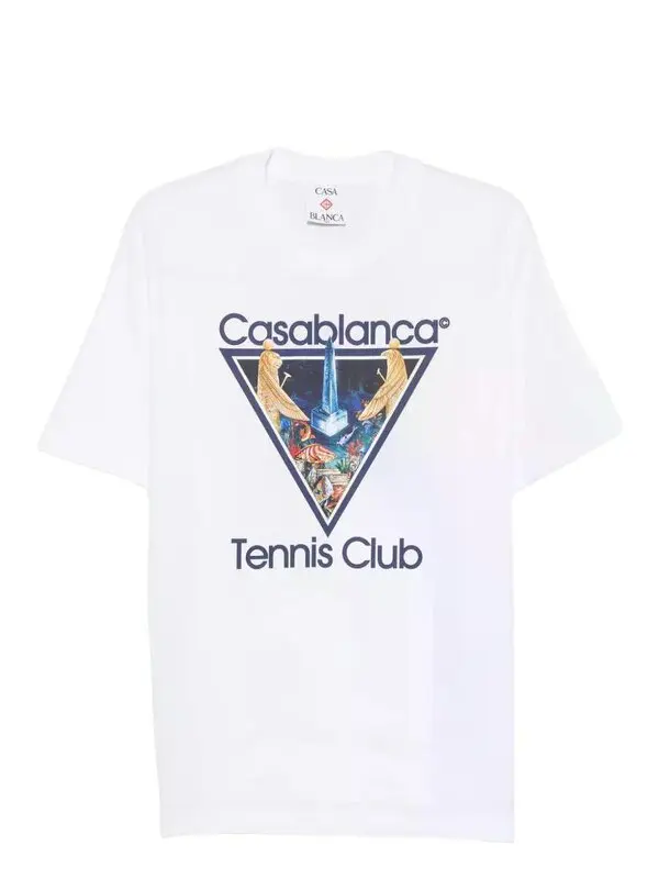 Casablanca Graphic-print T-shirt - White