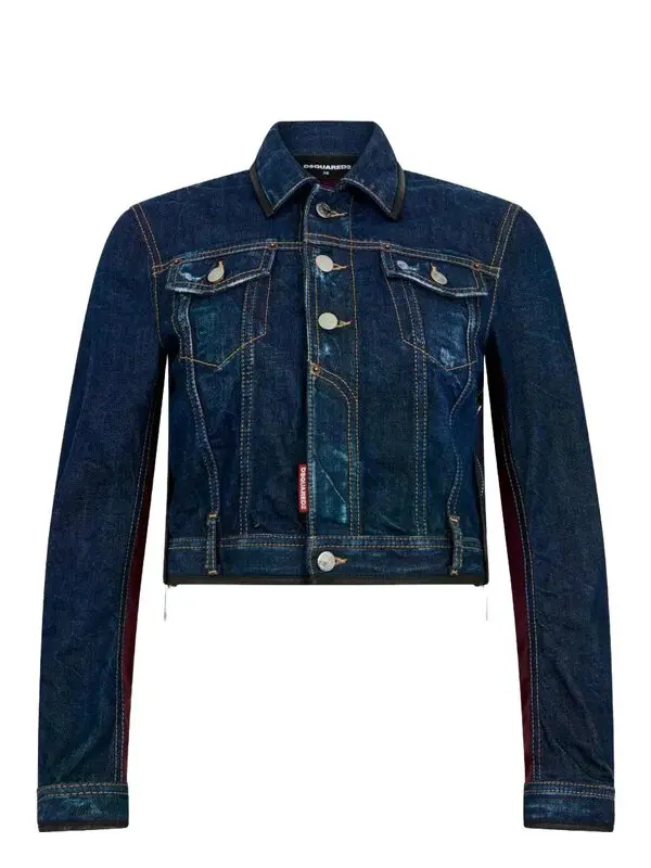 Dsquared2 Dark Bomber Jacket - Blue