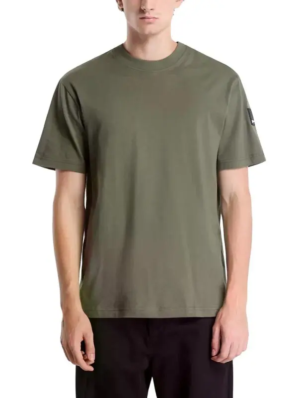 Karl Lagerfeld Logo-detail T-shirt - Green