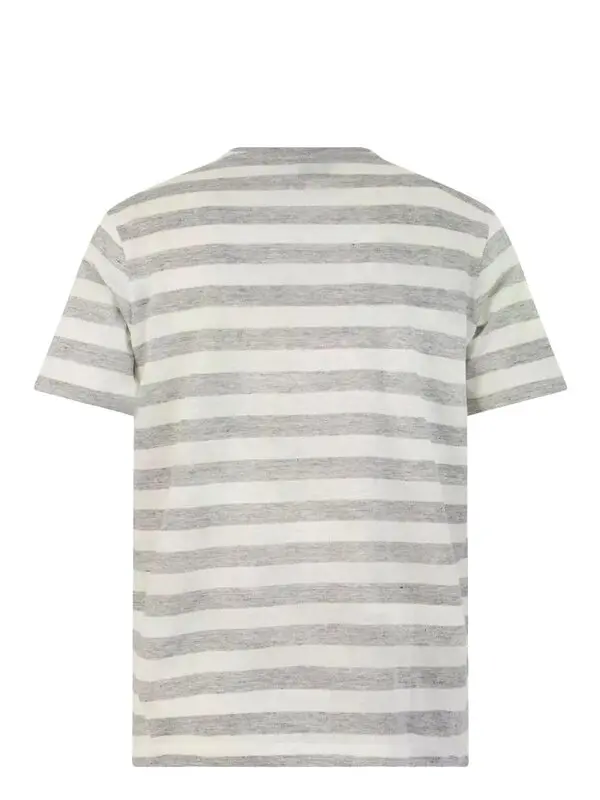 Paul & Shark Striped Short-sleeve T-shirt - Neutrals