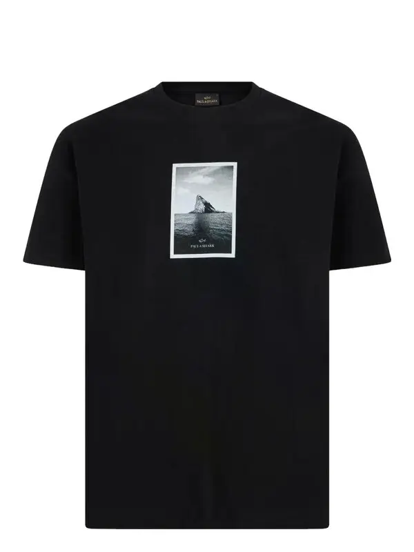Paul & Shark Graphic-print T-shirt - Black