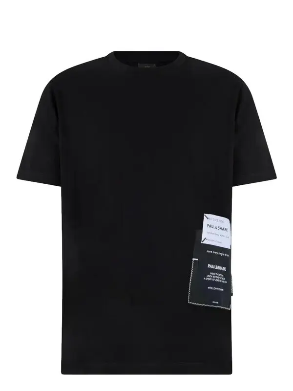Paul & Shark Graphic-print T-shirt - Black