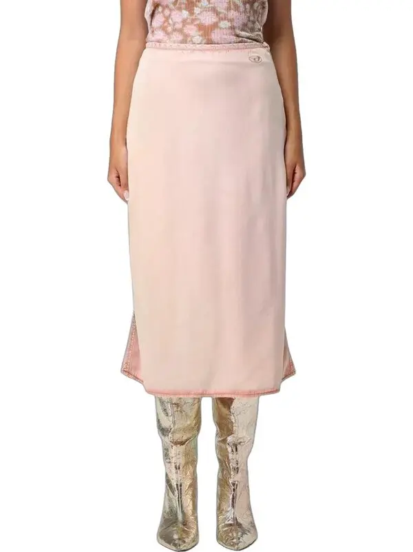 DIESEL® O-rietta Midi Skirt - Pink