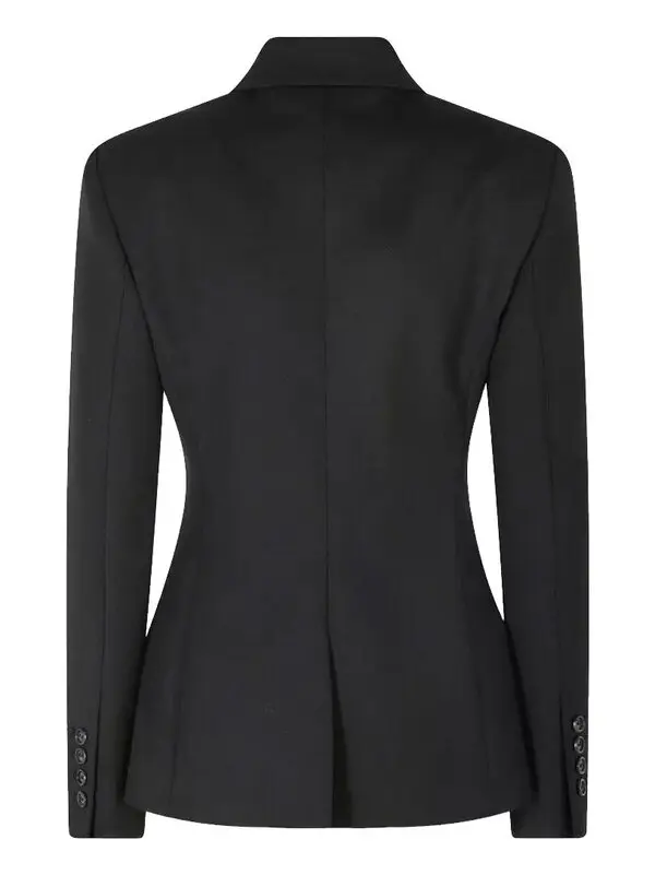Andamane Bianca Single-breasted Blazer - Black