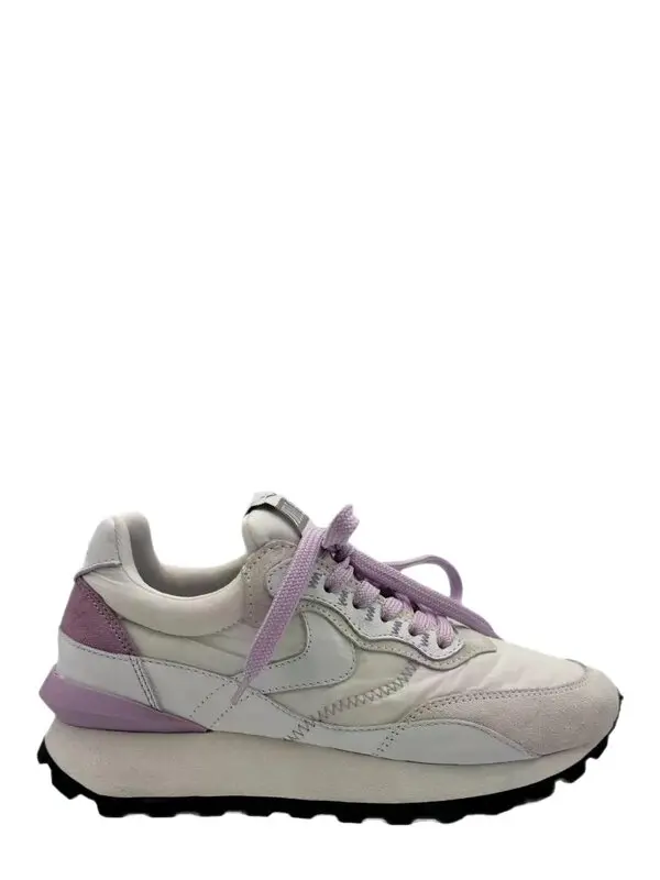 VOILE BLANCHE Qwark Hype Panelled Sneakers - White