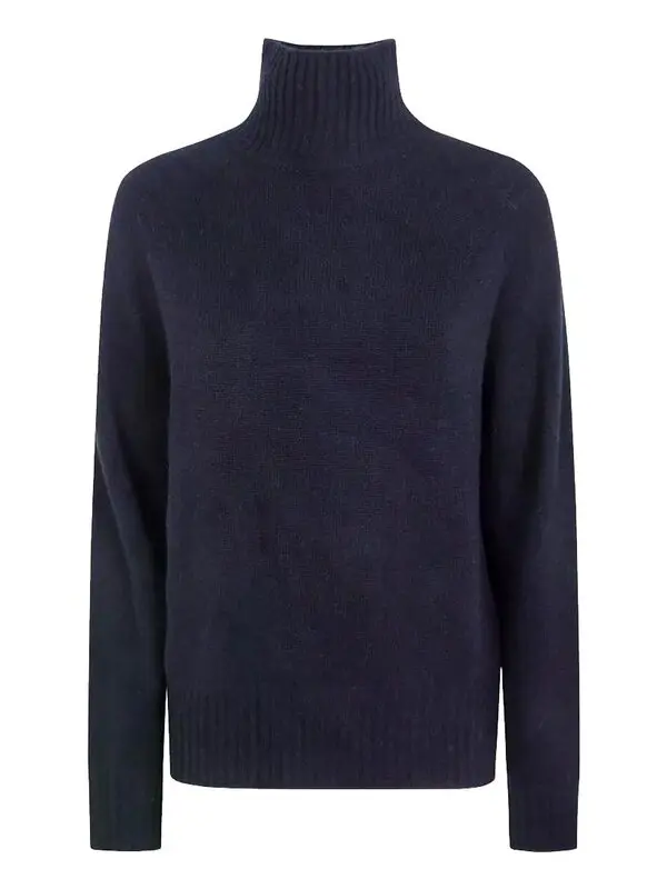 Seventy Cashmere Turtleneck Sweater - Black