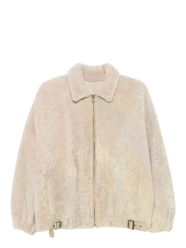Simonette Ravizza Buckle-detail Jacket - Neutrals