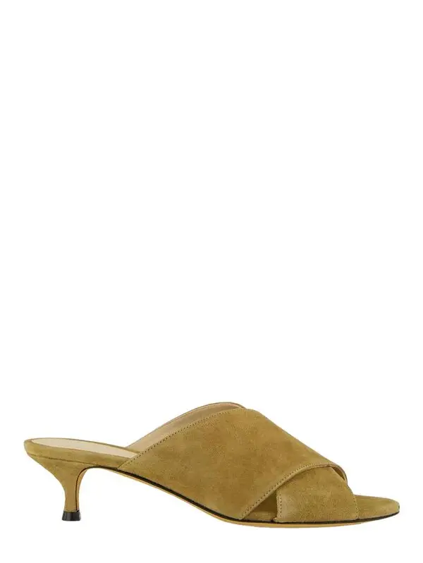 Le Monde Beryl Luca Crossover-strap Sandals - Brown
