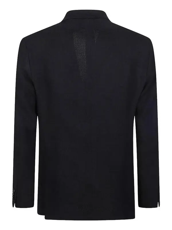 Tagliatore Peak-lapels Double-breasted Blazer - Blue