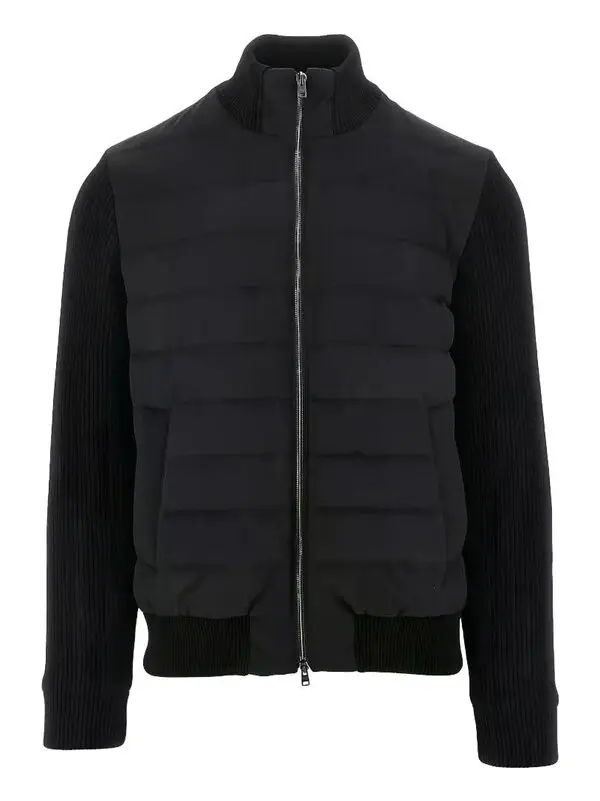 Herno Padded Panelled Jacket - Black