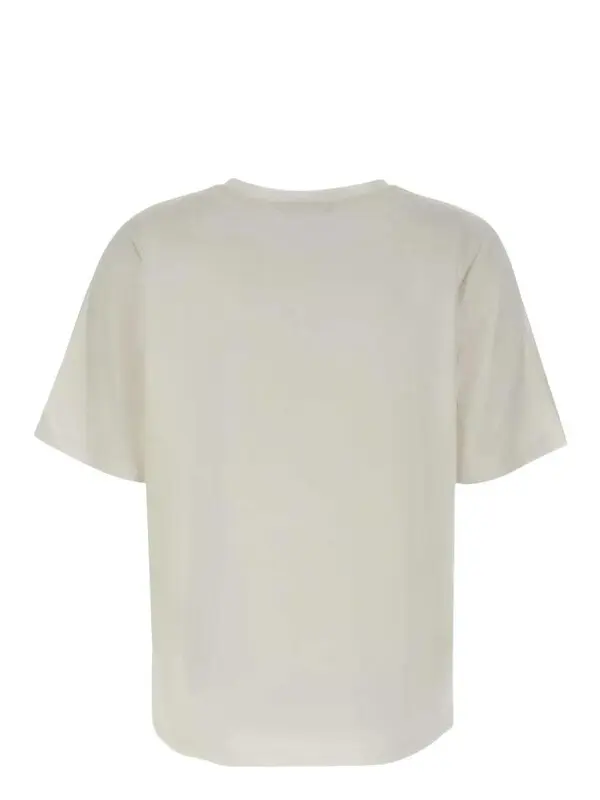 ELENA MIRÒ Rhinestone-embellished T-shirt - Neutrals