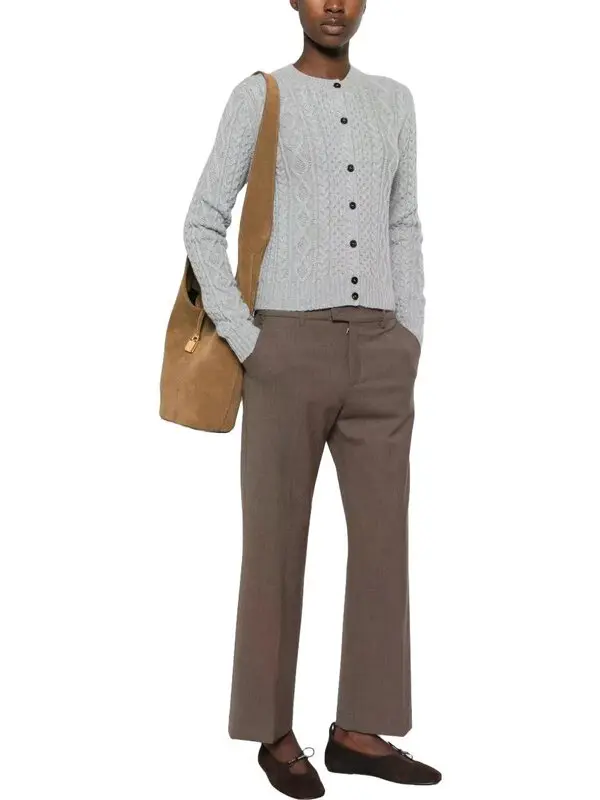 Eric Bompard Cable-knit Cardigan - Blue