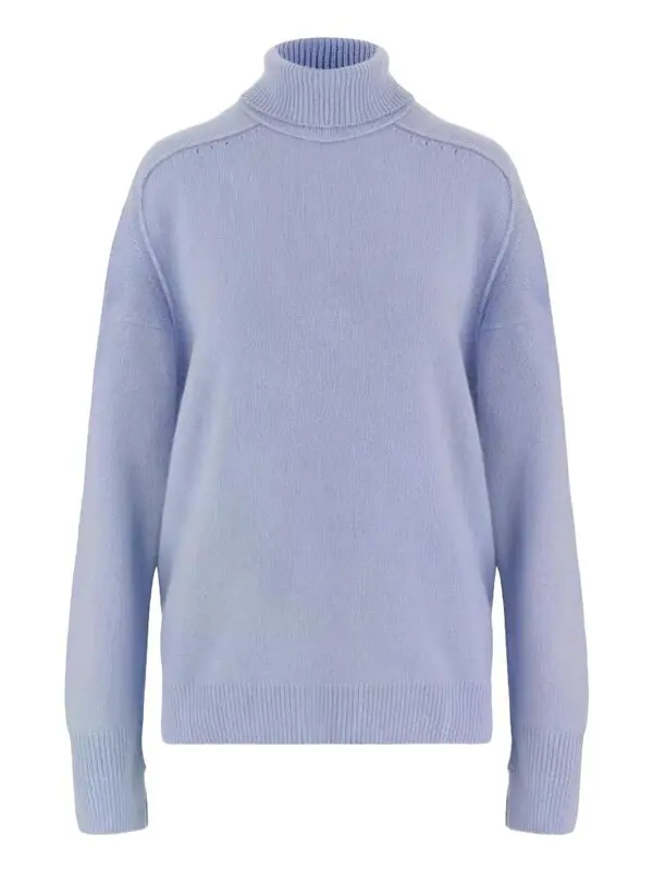 Carven Cashmere Roll-neck Sweater - Blue