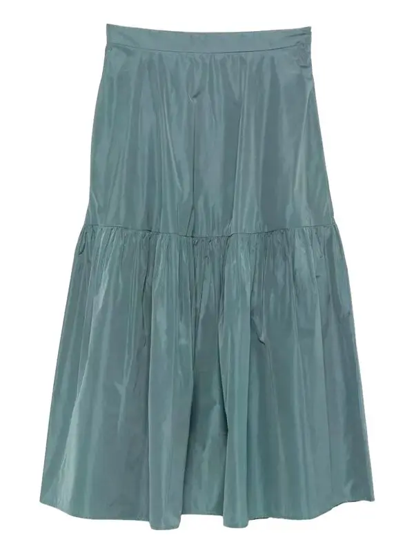 ROSSO 35 Tiered Midi Skirt - Blue