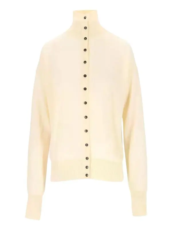 Barena Venezia High-neck Button-up Cardigan - White