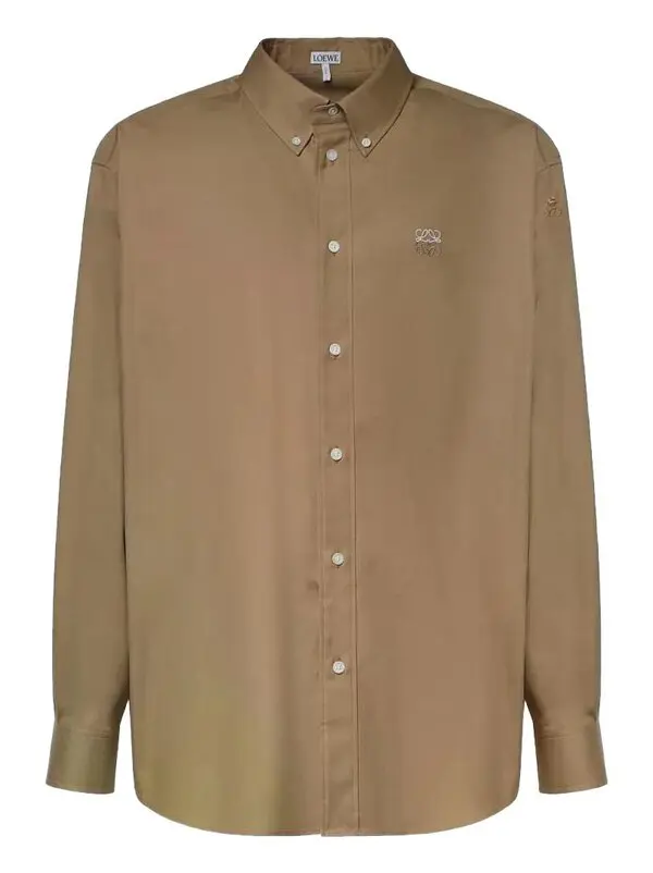 Loewe Shirt In Cotton - Neutrals