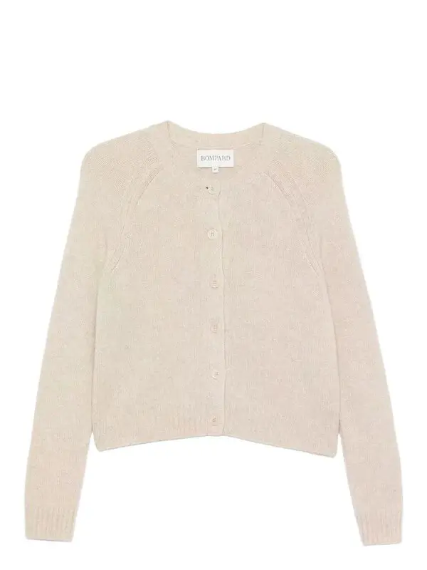Eric Bompard Raglan-sleeved Cardigan - Neutrals