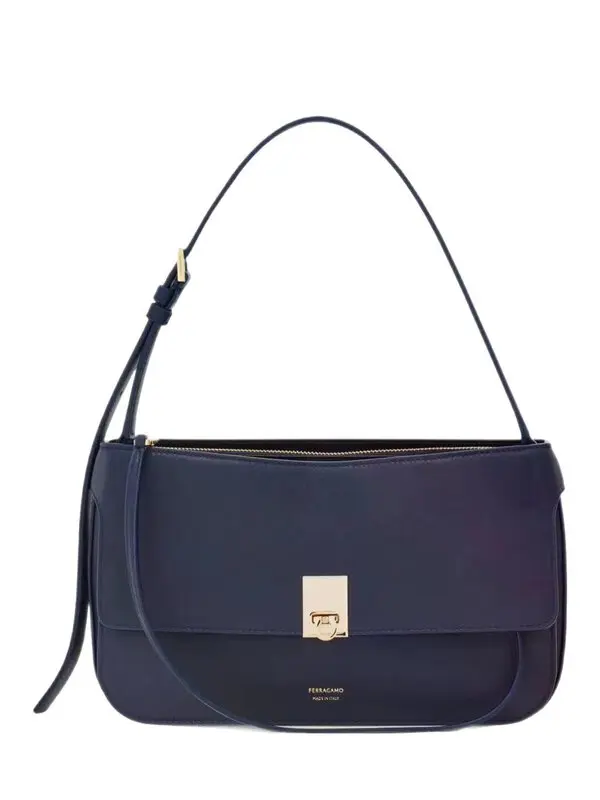 FERRAGAMO Xs Cara Shoulder Bag - Blue