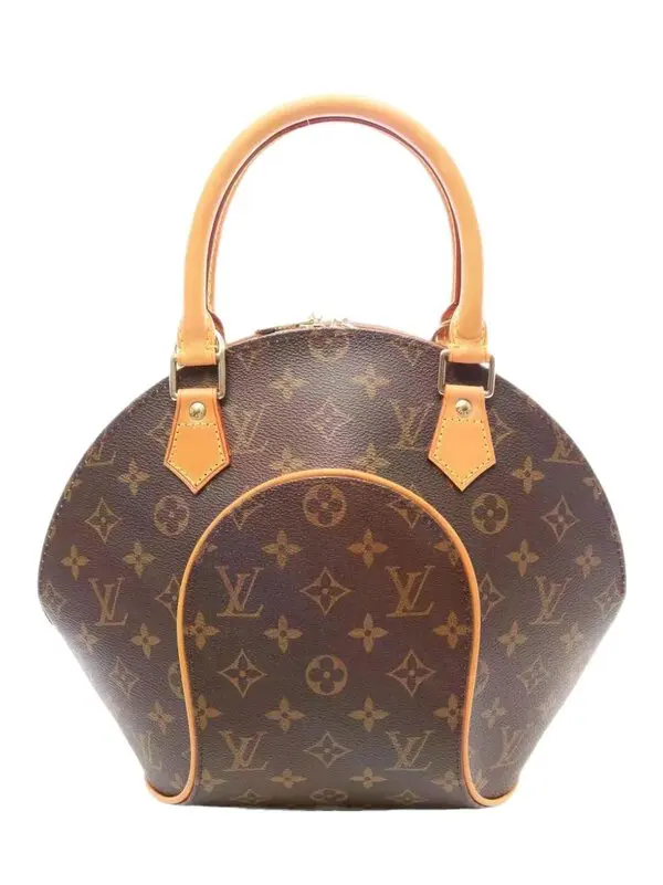 LOUIS VUITTON 2001 Pm Ellipse Monogram Handbag - Brown