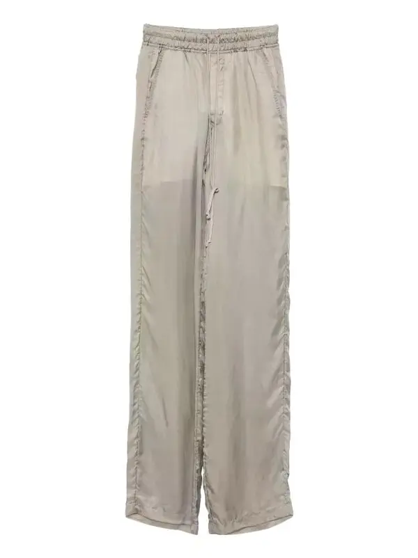 Rick Owens Drawstring Wide-leg Trousers - Grey