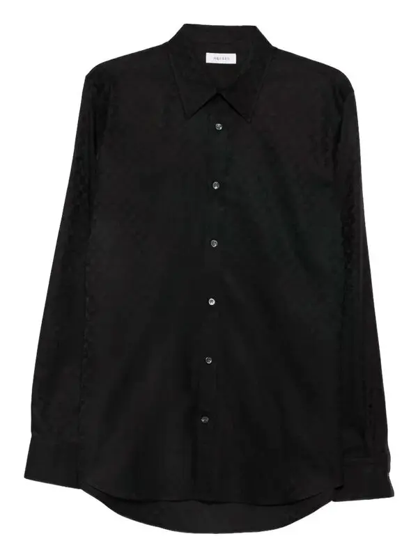 Alexander McQueen Skull-pattern Shirt - Black
