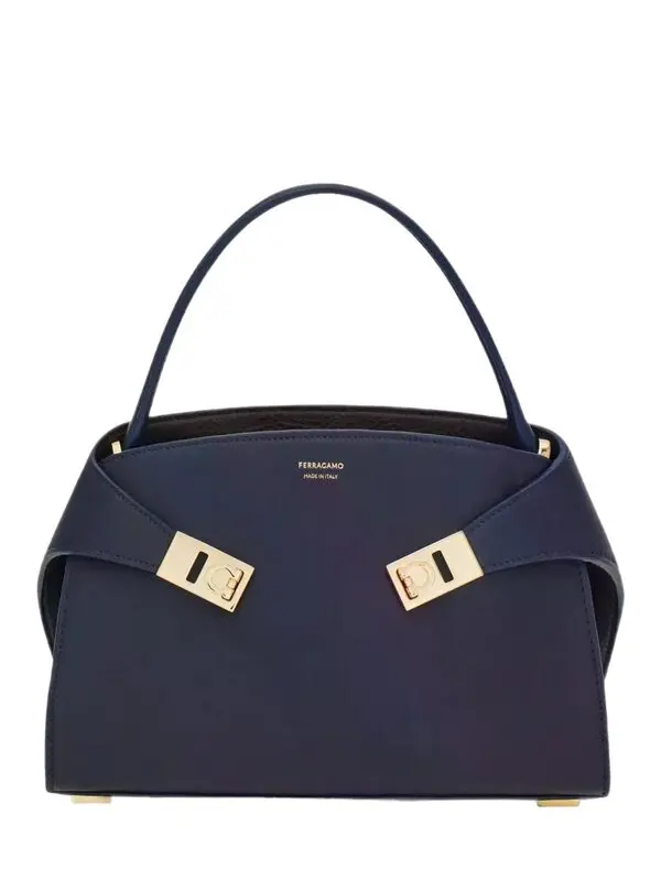 FERRAGAMO Xs Hug Tote Bag - Blue