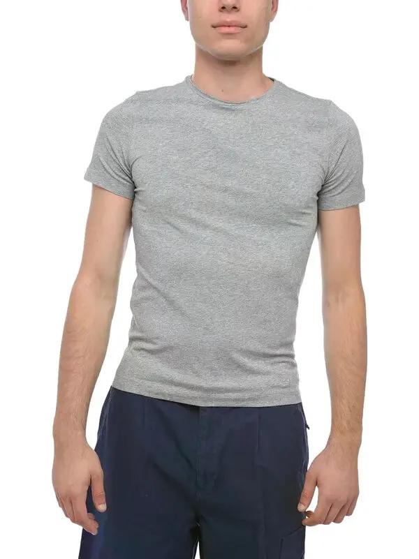 Corneliani Slim-fit Short-sleeve T-shirt - Grey