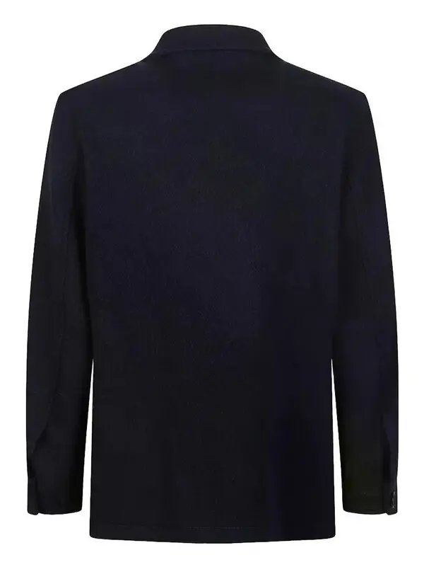 Tagliatore Milton Wool Shirt Jacket - Blue