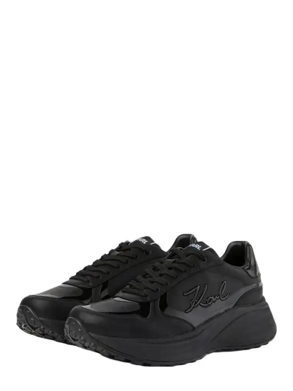 Karl Lagerfeld Krista Signia Sneakers - Black