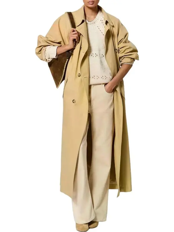 MARANT ETOILE Cacilda Coat - Neutrals
