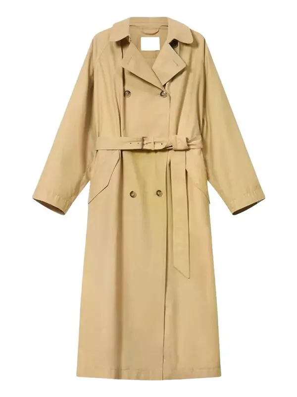 MARANT ETOILE Cacilda Trench Coat - Neutrals