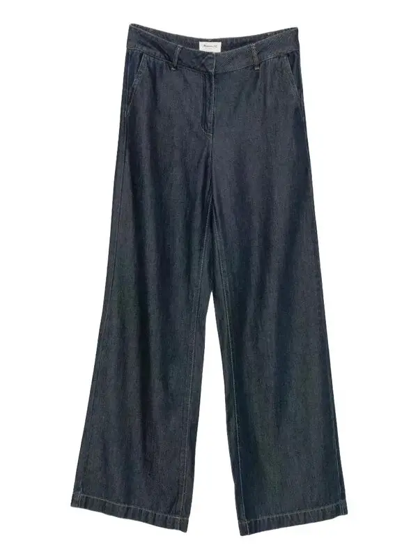 MAISON123 Adele Wide-leg Jeans - Blue