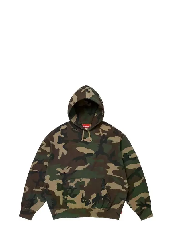 Supreme Camouflage Hooded Sweatshirt - Green