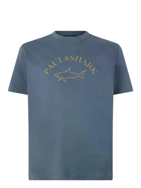 Paul & Shark Logo-print T-shirt - Blue