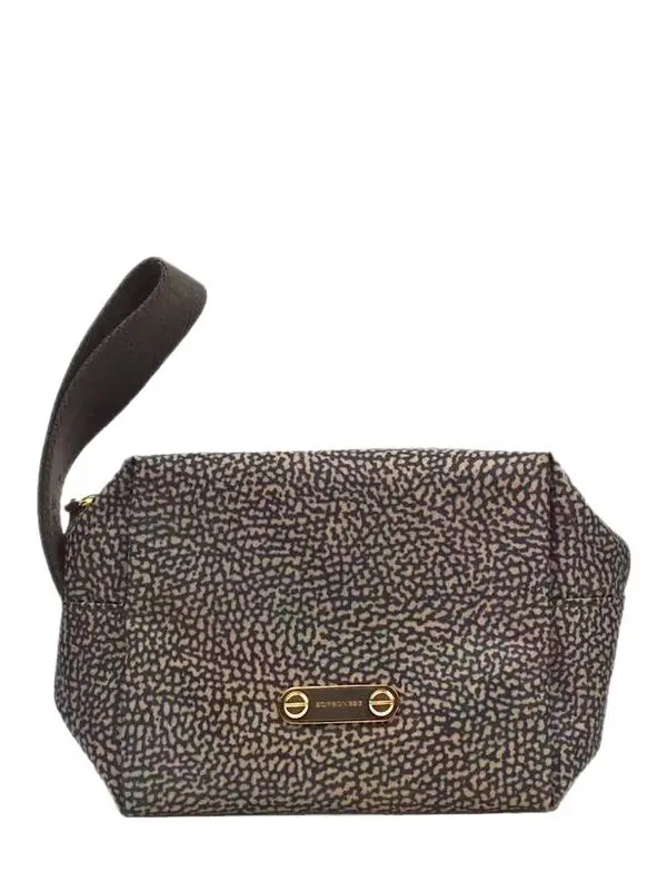 Borbonese O.p. Print Clutch Bag - Brown